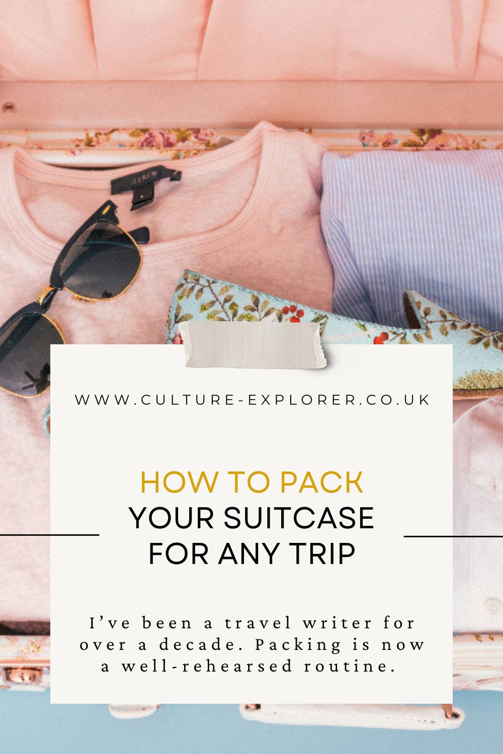 How to pack your suitcase for any trip - Culture Explorer